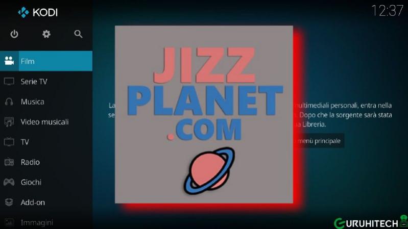 Jizz Planet Kodi Add On Tutte Le Info Guruhitech