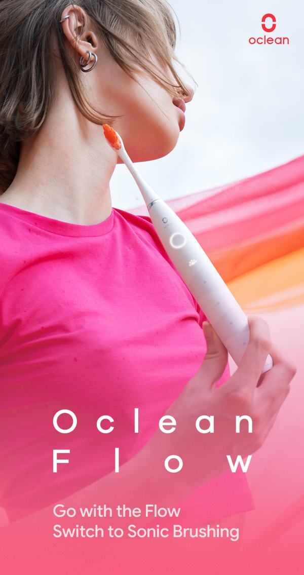 Oclean presenta i due nuovi prodotti Oclean W10 e Oclean Flow
