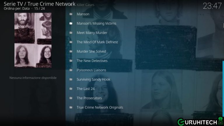 - True Crime Network Kodi add-on: guida all'installazione | GuruHiTech